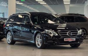Black Mercedes-Benz E 350 2014 in Klaipeda, with an engine capacity of 3.00 L and mileage of 306 thousand km for 13900 €, photo 5 on AUTOMOTO.COM.LV