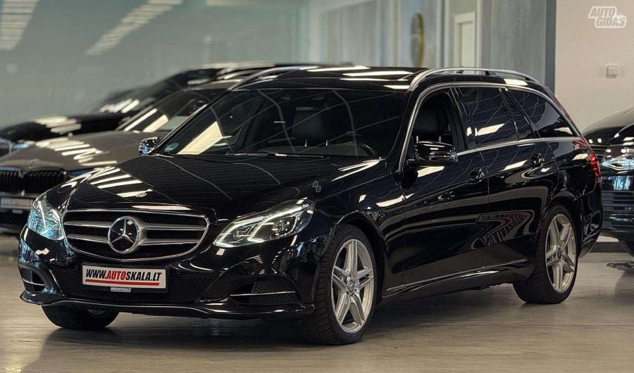 Black Mercedes-Benz E 350 2014 in Klaipeda, with an engine capacity of 3.00 L and mileage of 306 thousand km for 13900 €, photo 9 on AUTOMOTO.COM.LV