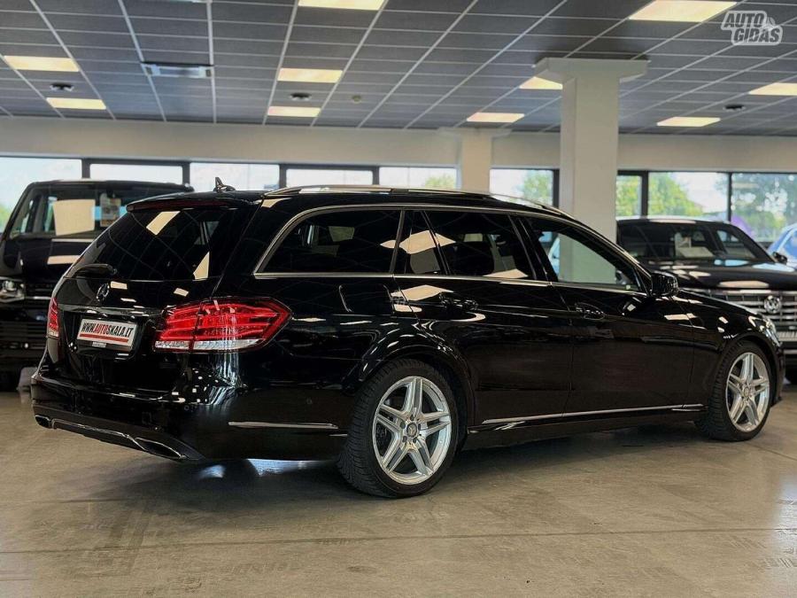 Black Mercedes-Benz E 350 2014 in Klaipeda, with an engine capacity of 3.00 L and mileage of 306 thousand km for 13900 €, photo 34 on AUTOMOTO.COM.LV