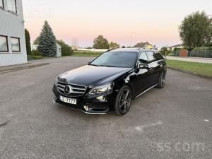 Black Mercedes-Benz E 350 2014 in Riga, with an engine capacity of 3.00 L and mileage of 0 thousand km for 14500 €, photo  on AUTOMOTO.COM.LV