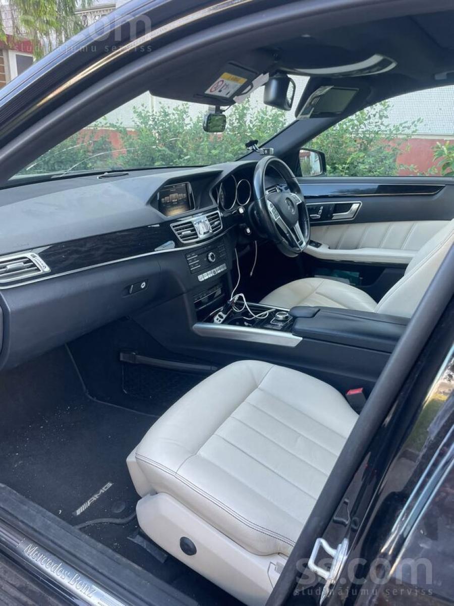 Melns Mercedes-Benz E 350 2016 Rīga, ar dzinēja tilpumu 3.00 L un nobraukumu 300 tūkst. km par 8500 €, foto 6 vietnē AUTOMOTO.COM.LV