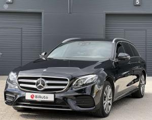 Black Mercedes-Benz E 350 2016 in Utena, with an engine capacity of 2.99 L and mileage of 249 thousand km for 15950 €, photo 3 on AUTOMOTO.COM.LV