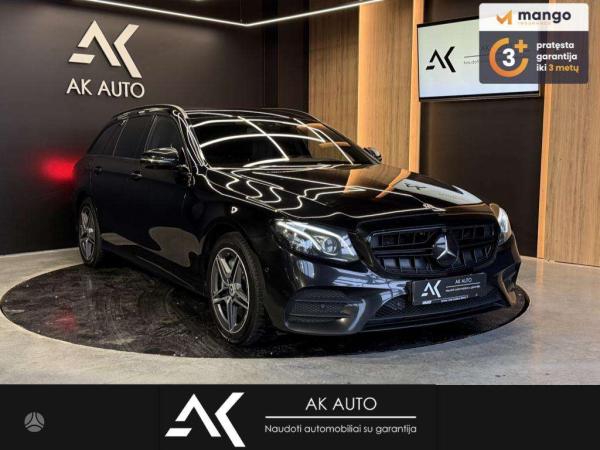 Black Mercedes-Benz E 350 2017 in Kaunas, with an engine capacity of 2.99 L and mileage of 191 thousand km for 24990 €, photo 1 on AUTOMOTO.COM.LV