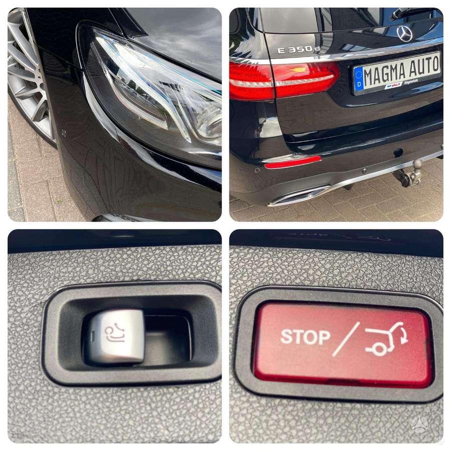 Black Mercedes-Benz E 350 2017 in Marijampole, with an engine capacity of 2.99 L and mileage of 240 thousand km for 22950 €, photo 35 on AUTOMOTO.COM.LV