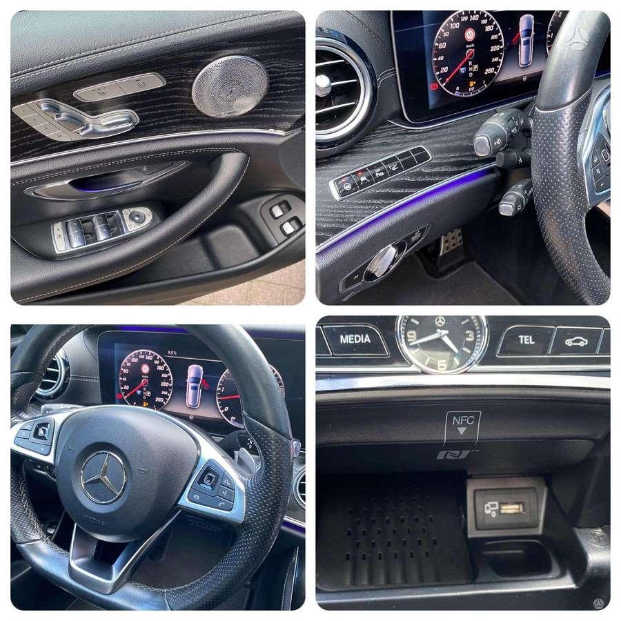 Black Mercedes-Benz E 350 2017 in Marijampole, with an engine capacity of 2.99 L and mileage of 240 thousand km for 22950 €, photo 36 on AUTOMOTO.COM.LV