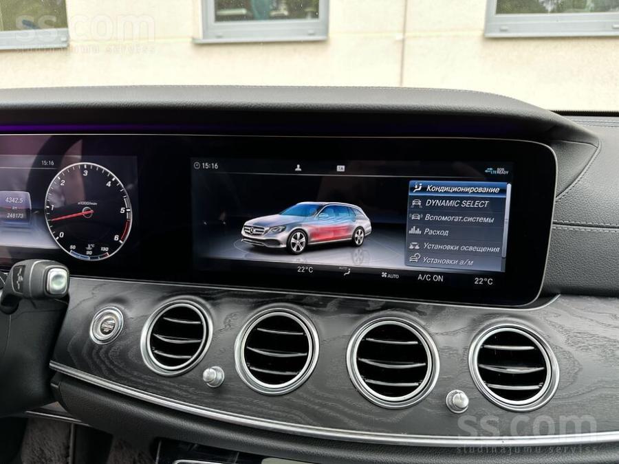 Melns Mercedes-Benz E 350 2017 Jelgava, ar dzinēja tilpumu 3.00 L un nobraukumu 248 tūkst. km par 20900 €, foto 26 vietnē AUTOMOTO.COM.LV