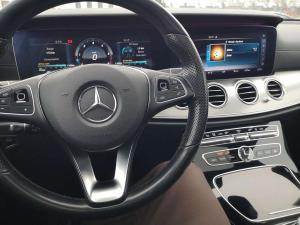 Black Mercedes-Benz E 350 2017 in Klaipeda, with an engine capacity of 3.00 L and mileage of 243 thousand km for 16700 €, photo 26 on AUTOMOTO.COM.LV