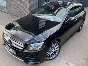 Black Mercedes-Benz E 350 2017 in Marijampole, with an engine capacity of 2.99 L and mileage of 240 thousand km for 19750 €, photo 9 on AUTOMOTO.COM.LV
