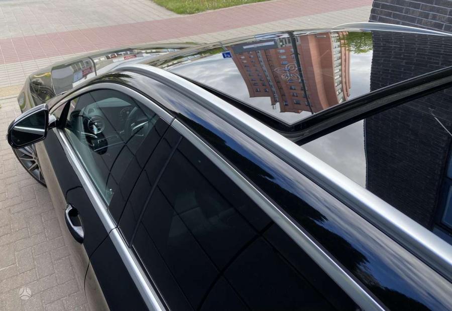 Black Mercedes-Benz E 350 2017 in Marijampole, with an engine capacity of 2.99 L and mileage of 240 thousand km for 19750 €, photo 14 on AUTOMOTO.COM.LV