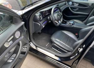 Black Mercedes-Benz E 350 2017 in Marijampole, with an engine capacity of 2.99 L and mileage of 240 thousand km for 19750 €, photo 17 on AUTOMOTO.COM.LV