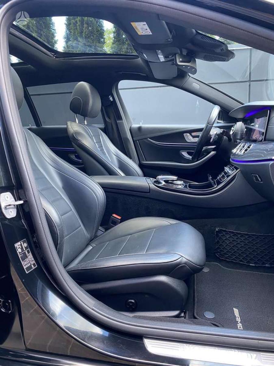 Black Mercedes-Benz E 350 2017 in Marijampole, with an engine capacity of 2.99 L and mileage of 240 thousand km for 19750 €, photo 30 on AUTOMOTO.COM.LV