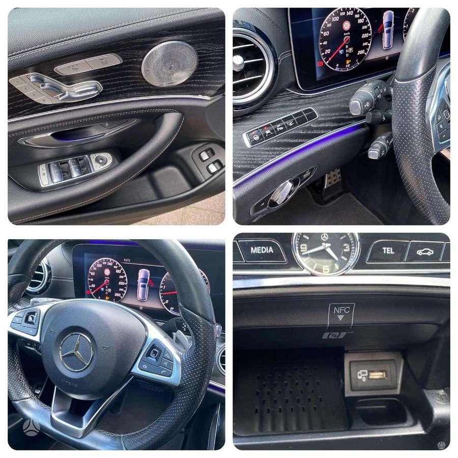 Black Mercedes-Benz E 350 2017 in Marijampole, with an engine capacity of 2.99 L and mileage of 240 thousand km for 19750 €, photo 37 on AUTOMOTO.COM.LV