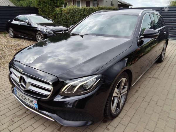Black Mercedes-Benz E 350 2018 in Vilnius, with an engine capacity of 2.95 L and mileage of 251 thousand km for 16390 €, photo 1 on AUTOMOTO.COM.LV