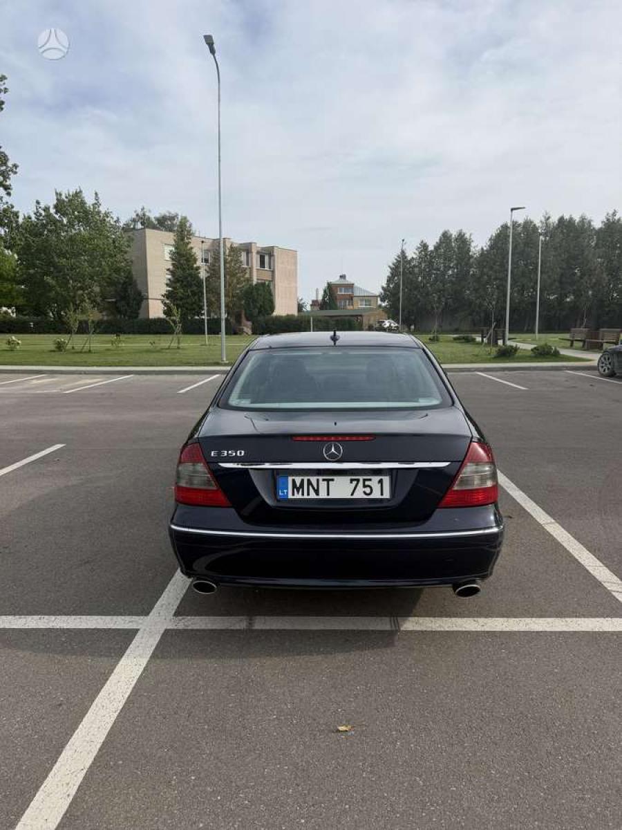 Zils Mercedes-Benz E 350 2007 Kauņa, ar dzinēja tilpumu 3.50 L un nobraukumu 300 tūkst. km par 4000 €, foto 8 vietnē AUTOMOTO.COM.LV