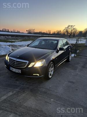 Blue Mercedes-Benz E 350 2009 in Bauska, with an engine capacity of 3.00 L and mileage of 340 thousand km for 6200 €, photo  on AUTOMOTO.COM.LV