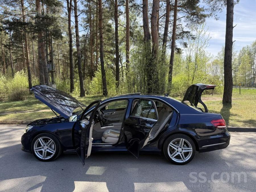 Zils Mercedes-Benz E 350 2013 Rīga, ar dzinēja tilpumu 3.00 L un nobraukumu 283 tūkst. km par 9499 €, foto 5 vietnē AUTOMOTO.COM.LV