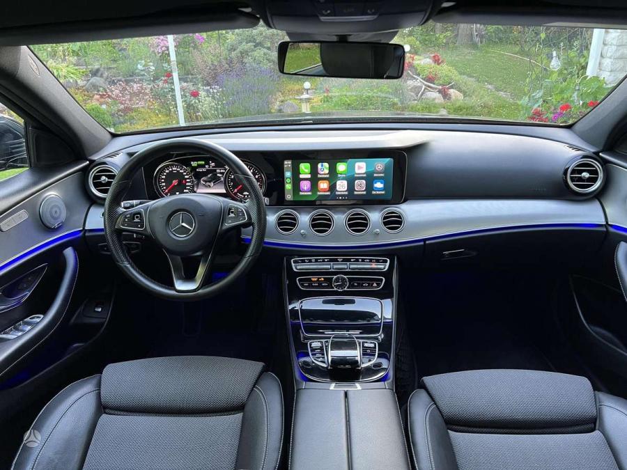 Zils Mercedes-Benz E 350 2016 Kauņa, ar dzinēja tilpumu 1.99 L un nobraukumu 157 tūkst. km par 17500 €, foto 7 vietnē AUTOMOTO.COM.LV