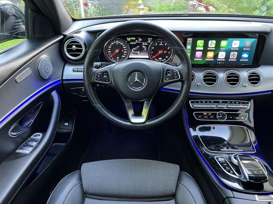 Zils Mercedes-Benz E 350 2016 Kauņa, ar dzinēja tilpumu 1.99 L un nobraukumu 157 tūkst. km par 17500 €, foto 8 vietnē AUTOMOTO.COM.LV