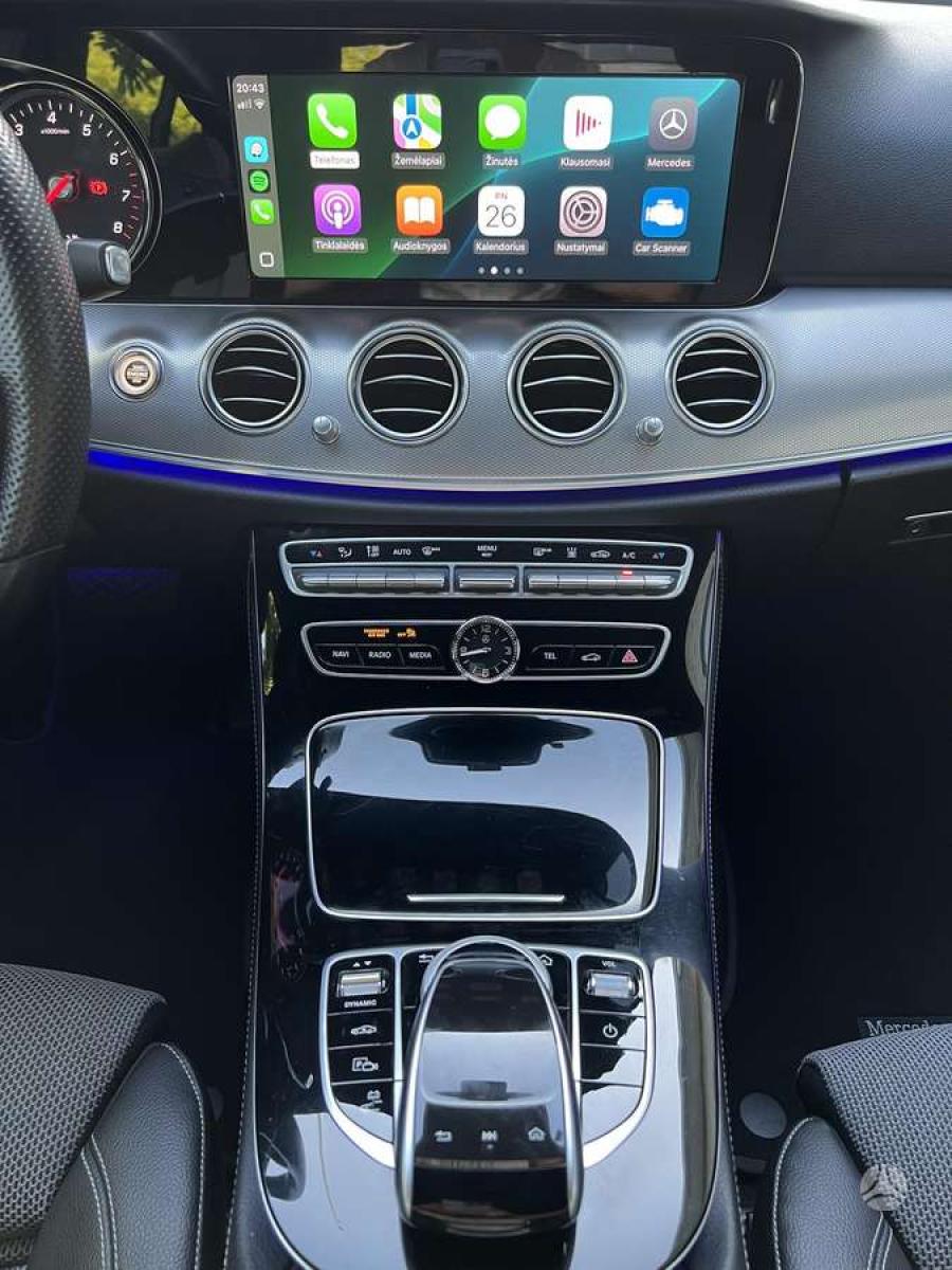 Zils Mercedes-Benz E 350 2016 Kauņa, ar dzinēja tilpumu 1.99 L un nobraukumu 157 tūkst. km par 17500 €, foto 12 vietnē AUTOMOTO.COM.LV