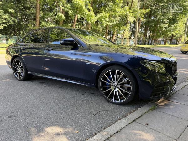Blue Mercedes-Benz E 350 2017 in Klaipeda, with an engine capacity of 2.00 L and mileage of 149 thousand km for 19900 €, photo 6 on AUTOMOTO.COM.LV