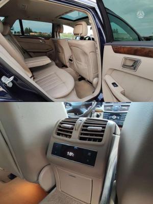 Blue Mercedes-Benz E 350 2010 in Taurage, with an engine capacity of 3.50 L and mileage of 335 thousand km for 6800 €, photo 15 on AUTOMOTO.COM.LV