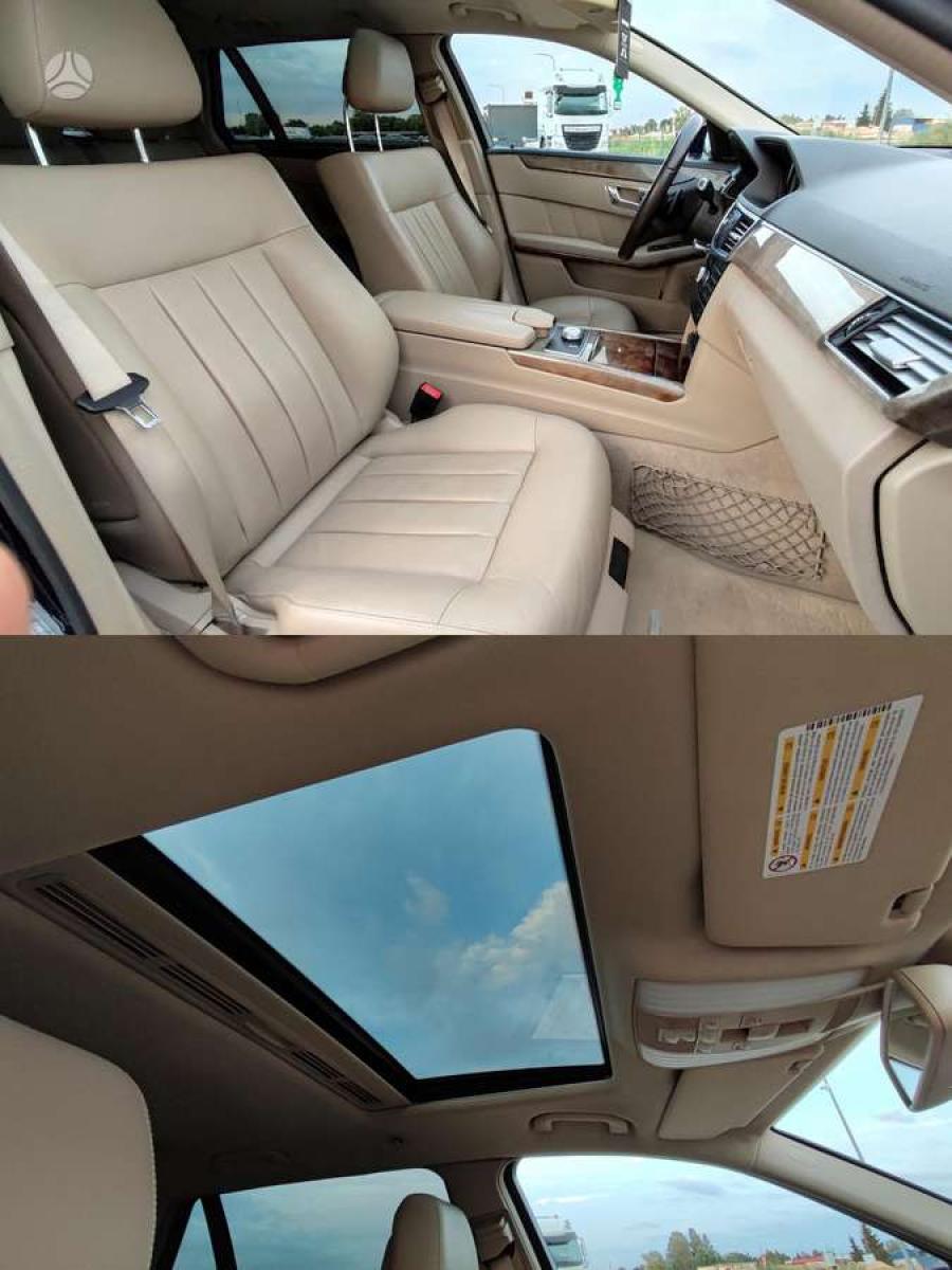 Blue Mercedes-Benz E 350 2010 in Taurage, with an engine capacity of 3.50 L and mileage of 335 thousand km for 6800 €, photo 18 on AUTOMOTO.COM.LV