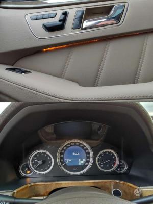 Blue Mercedes-Benz E 350 2010 in Taurage, with an engine capacity of 3.50 L and mileage of 335 thousand km for 6800 €, photo 25 on AUTOMOTO.COM.LV