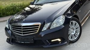 Blue Mercedes-Benz E 350 2011 in Jurmala, with an engine capacity of 3.00 L and mileage of 0 thousand km for 8950 €, photo 2 on AUTOMOTO.COM.LV