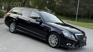 Blue Mercedes-Benz E 350 2011 in Jurmala, with an engine capacity of 3.00 L and mileage of 0 thousand km for 8950 €, photo 10 on AUTOMOTO.COM.LV