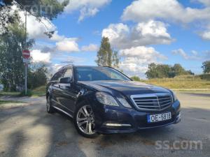 Blue Mercedes-Benz E 350 2011 in Riga, with an engine capacity of 3.00 L and mileage of 340 thousand km for 7490 €, photo  on AUTOMOTO.COM.LV