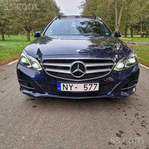 Zils Mercedes-Benz E 350 2015 Rīga, ar dzinēja tilpumu 3.00 L un nobraukumu 258 tūkst. km par 11900 €, foto  vietnē AUTOMOTO.COM.LV