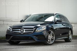 Синий Мерседес E 350 2017 в Рига, объемом двигателя 3.00 л и пробегом 170 тыс. км за 20800 €, фото  на AUTOMOTO.COM.LV