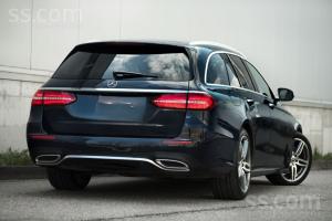 Синий Мерседес E 350 2017 в Рига, объемом двигателя 3.00 л и пробегом 170 тыс. км за 20800 €, фото 5 на AUTOMOTO.COM.LV