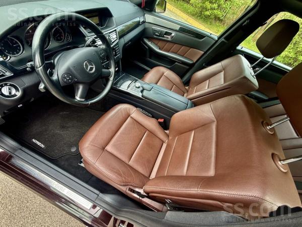 Brūns Mercedes-Benz E 350 2010 Rīga, ar dzinēja tilpumu 3.50 L un nobraukumu 197 tūkst. km par 8970 €, foto 9 vietnē AUTOMOTO.COM.LV