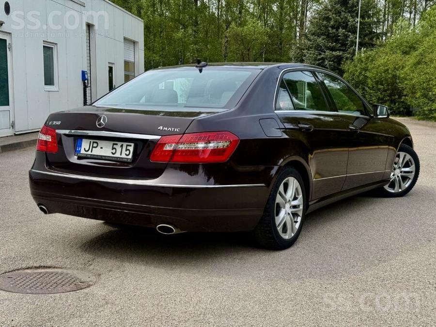 Brūns Mercedes-Benz E 350 2010 Rīga, ar dzinēja tilpumu 3.50 L un nobraukumu 197 tūkst. km par 8770 €, foto 6 vietnē AUTOMOTO.COM.LV
