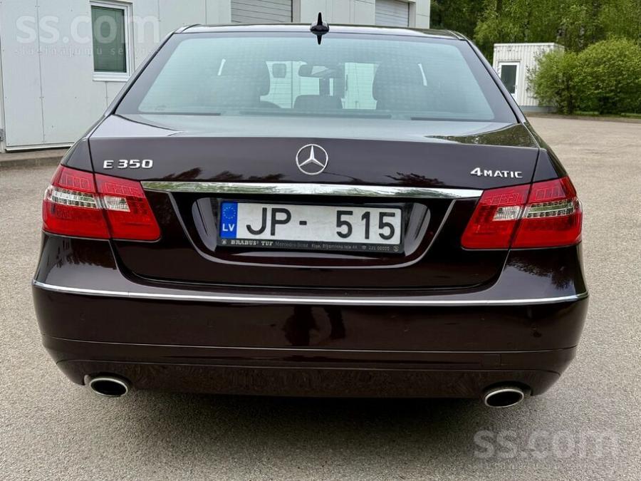 Brūns Mercedes-Benz E 350 2010 Rīga, ar dzinēja tilpumu 3.50 L un nobraukumu 197 tūkst. km par 8770 €, foto 8 vietnē AUTOMOTO.COM.LV