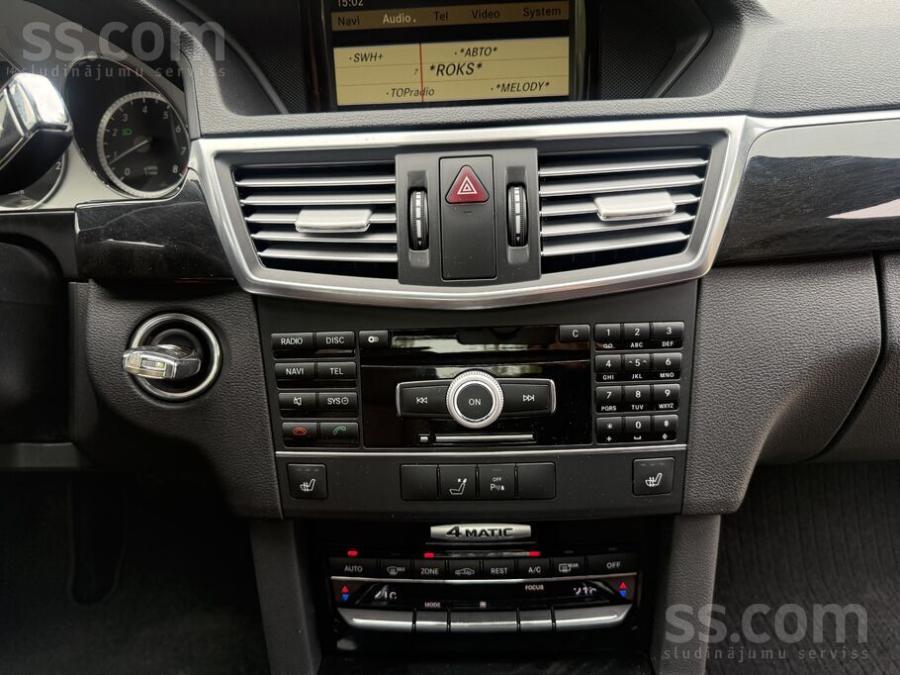 Brūns Mercedes-Benz E 350 2010 Rīga, ar dzinēja tilpumu 3.50 L un nobraukumu 197 tūkst. km par 8770 €, foto 22 vietnē AUTOMOTO.COM.LV