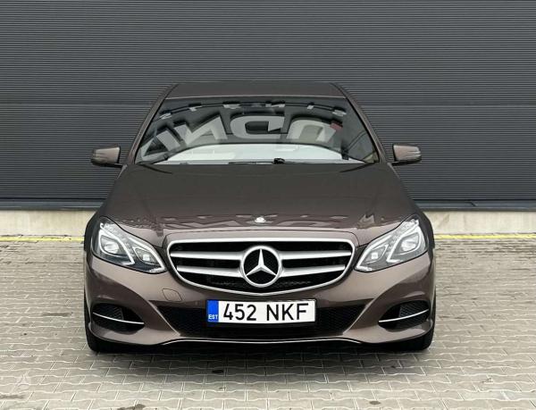 Brown Mercedes-Benz E 350 2013 in Vilnius, with an engine capacity of 2.99 L and mileage of 244 thousand km for 11800 €, photo 2 on AUTOMOTO.COM.LV