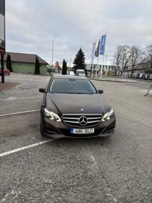 Brown Mercedes-Benz E 350 2014 in Johvi, with an engine capacity of 3.00 L and mileage of 230 thousand km for 15300 €, photo  on AUTOMOTO.COM.LV