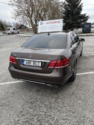 Brown Mercedes-Benz E 350 2014 in Johvi, with an engine capacity of 3.00 L and mileage of 230 thousand km for 15300 €, photo 4 on AUTOMOTO.COM.LV