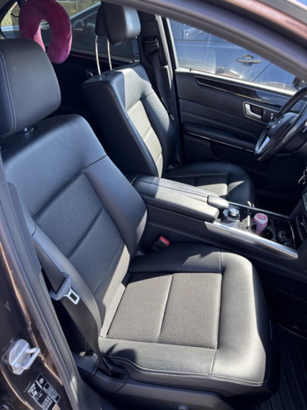 Brown Mercedes-Benz E 350 2014 in Johvi, with an engine capacity of 3.00 L and mileage of 230 thousand km for 15300 €, photo 8 on AUTOMOTO.COM.LV