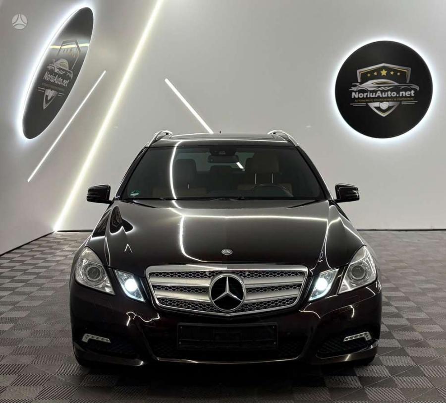 Brūns Mercedes-Benz E 350 2009 Marijampole, ar dzinēja tilpumu 2.99 L un nobraukumu 227 tūkst. km par 7850 €, foto 5 vietnē AUTOMOTO.COM.LV