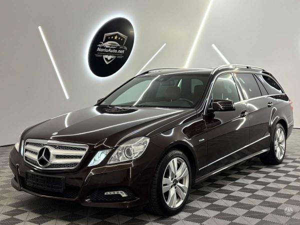 Brown Mercedes-Benz E 350 2009 in Marijampole, with an engine capacity of 2.99 L and mileage of 227 thousand km for 7850 €, photo 6 on AUTOMOTO.COM.LV