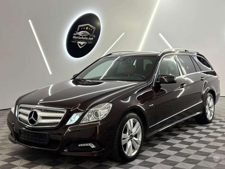 Brūns Mercedes-Benz E 350 2009 Marijampole, ar dzinēja tilpumu 2.99 L un nobraukumu 227 tūkst. km par 7850 €, foto 7 vietnē AUTOMOTO.COM.LV