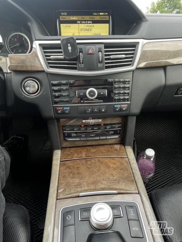 Brown Mercedes-Benz E 350 2011 in Vilnius, with an engine capacity of 3.00 L and mileage of 379 thousand km for 7300 €, photo 7 on AUTOMOTO.COM.LV