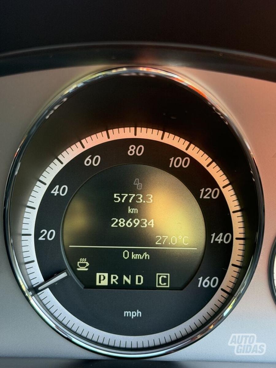 Mercedes-Benz E 350 2010 Kauņa, ar dzinēja tilpumu 3.00 L un nobraukumu 287 tūkst. km par 3950 €, foto 13 vietnē AUTOMOTO.COM.LV