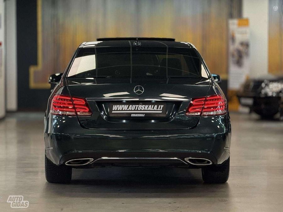 Zaļš Mercedes-Benz E 350 2013 Klaipėda, ar dzinēja tilpumu 3.00 L un nobraukumu 325 tūkst. km par 14500 €, foto 2 vietnē AUTOMOTO.COM.LV