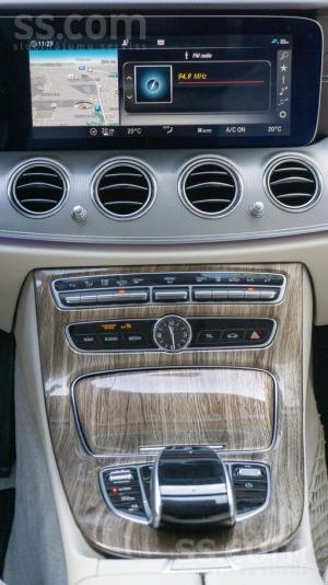 Green Mercedes-Benz E 350 2016 in Riga, with an engine capacity of 2.00 L and mileage of 156 thousand km for 20990 €, photo 14 on AUTOMOTO.COM.LV