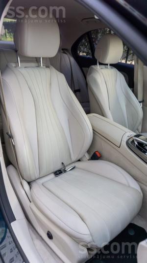 Green Mercedes-Benz E 350 2016 in Riga, with an engine capacity of 2.00 L and mileage of 156 thousand km for 20990 €, photo 29 on AUTOMOTO.COM.LV