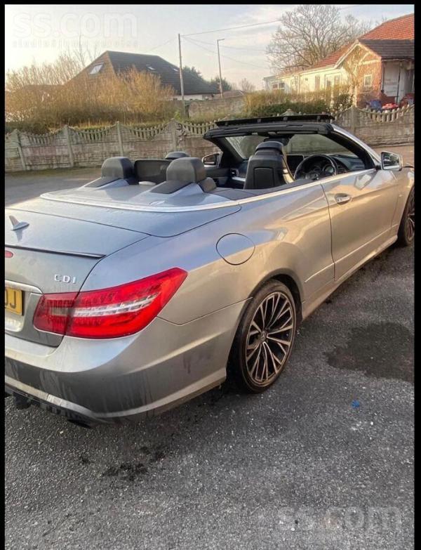 Grey Mercedes-Benz E 350 2010 in Ogre, with an engine capacity of 3.00 L and mileage of 191 thousand km for 5700 €, photo 5 on AUTOMOTO.COM.LV